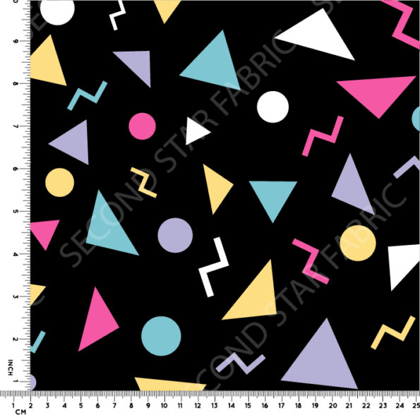 Memphis – by the 0.5m – Second Star Fabric