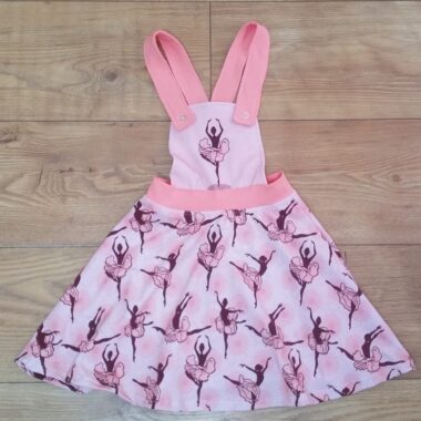 Sparkle and Roar Pinafore Free Dress Sewing Pattern